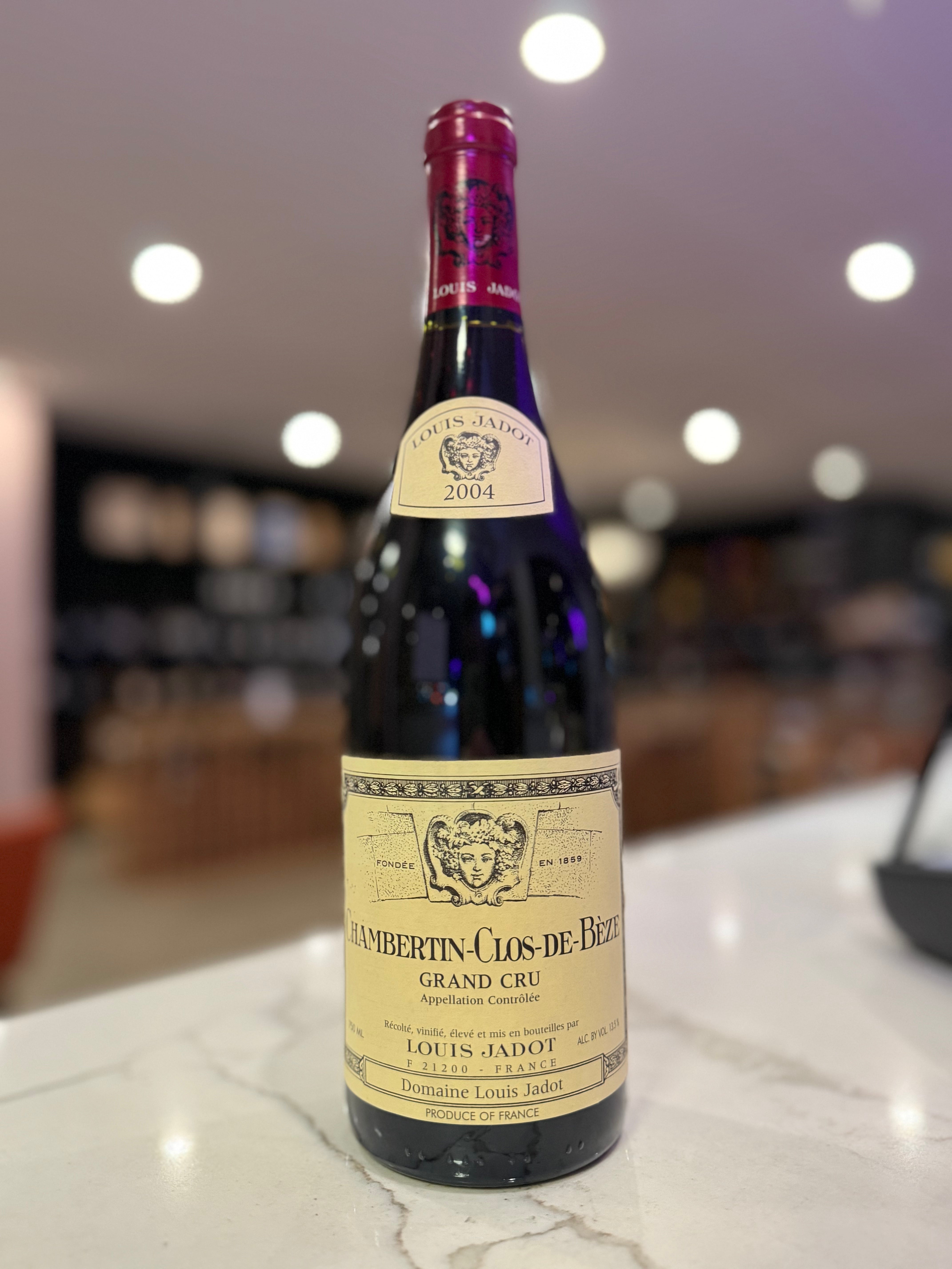 2004 Louis Jadot Chambertin Clos-de-Beze Grand Cru – Brentwood Fine Wines